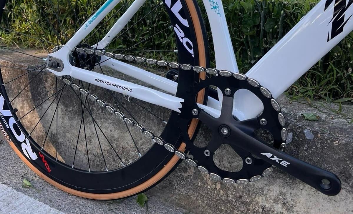Xe Đạp Fixed Gear Axe Locking 3 Đao Khung Nhôm Không Mối Hàn | Xe Minh Nhật