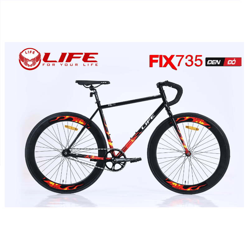 Xe Đạp Fixed Gear Life Fix 735 Siêu Bền, Giá Rẻ [Mới Nhất] | Xe Minh Nhật