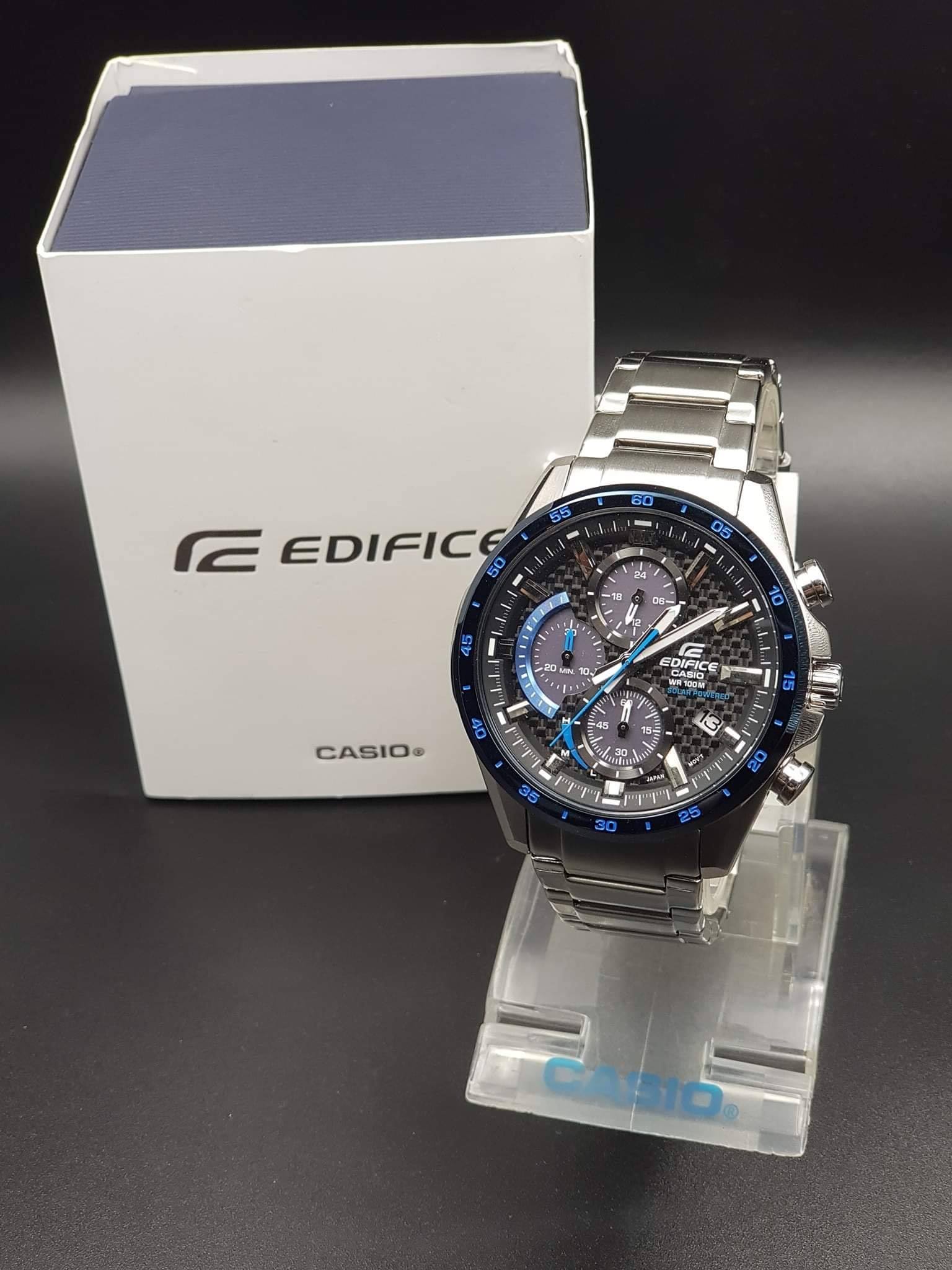 CASIO EDIFICE EQS-900DB-2AVUDF | NAM | DÂY THÉP - PIN NĂNG LƯỢNG ...