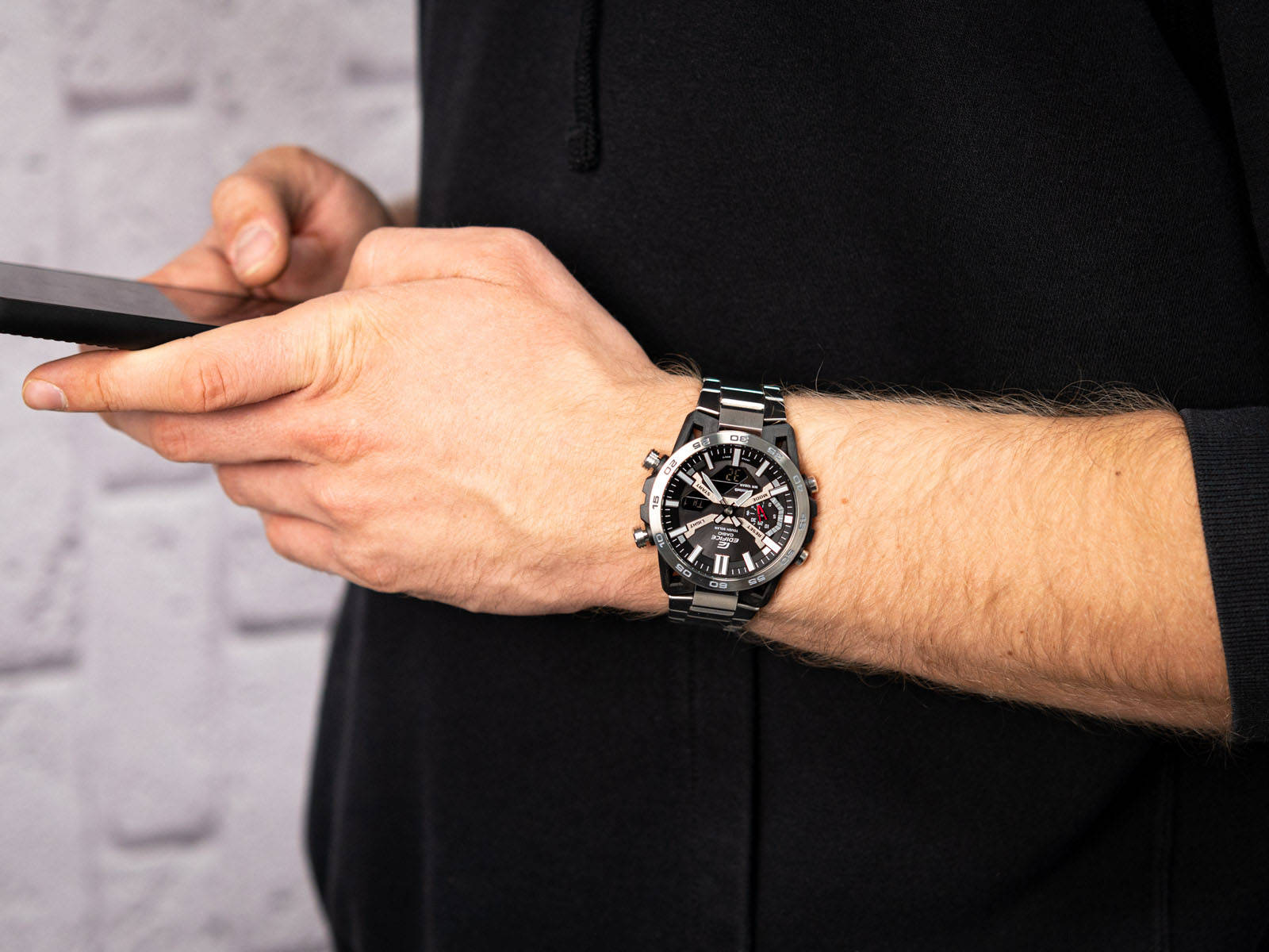 CASIO EDIFICE ECB-2000D-1ADF | NAM |PIN NĂNG LƯỢNG MẶT TRỜI BLUETOOTH ...