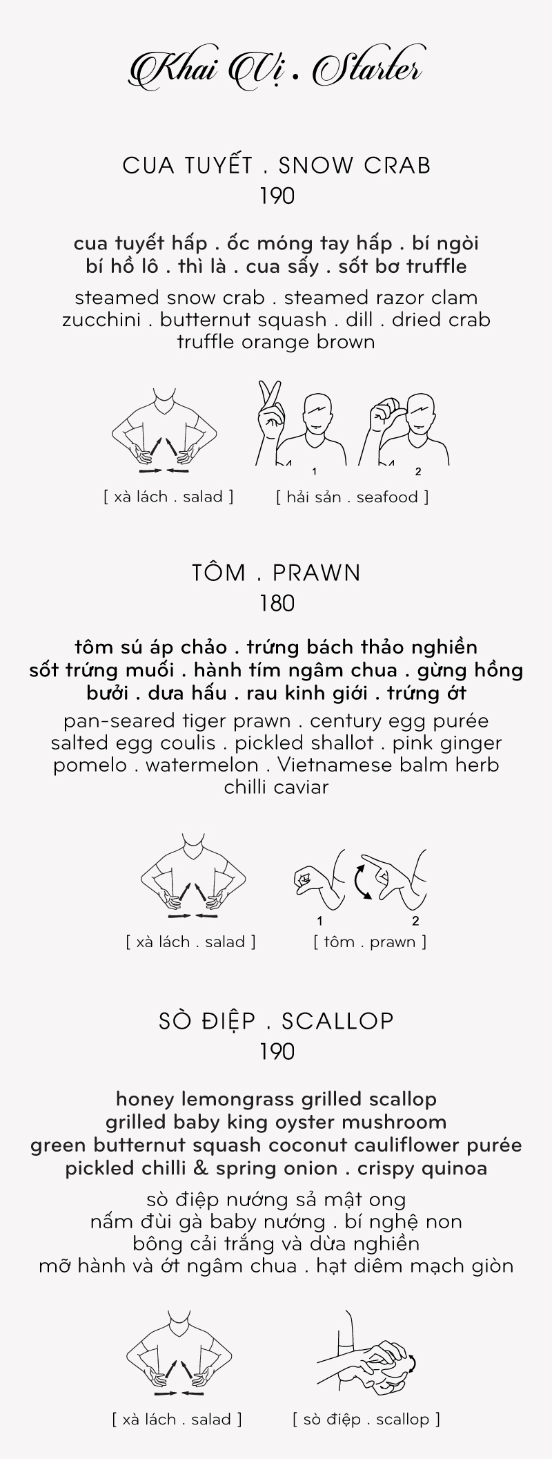 MENU . Blanc. Restaurant