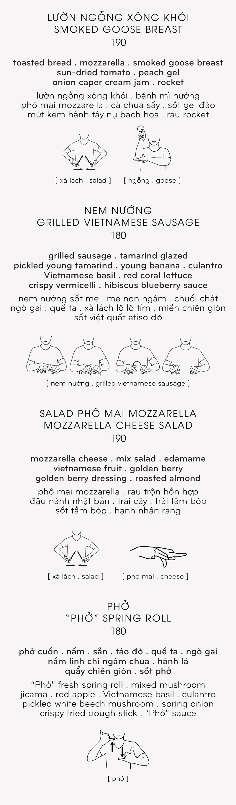 MENU . Blanc. Restaurant