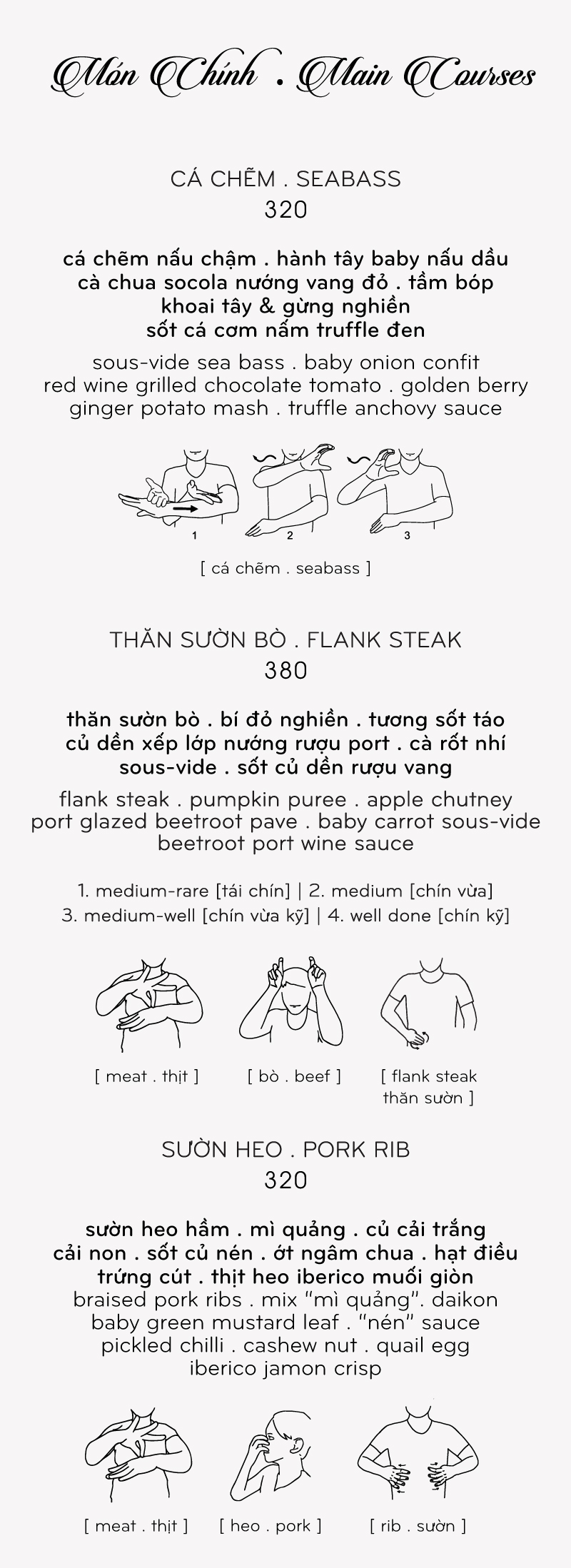 MENU . Blanc. Restaurant