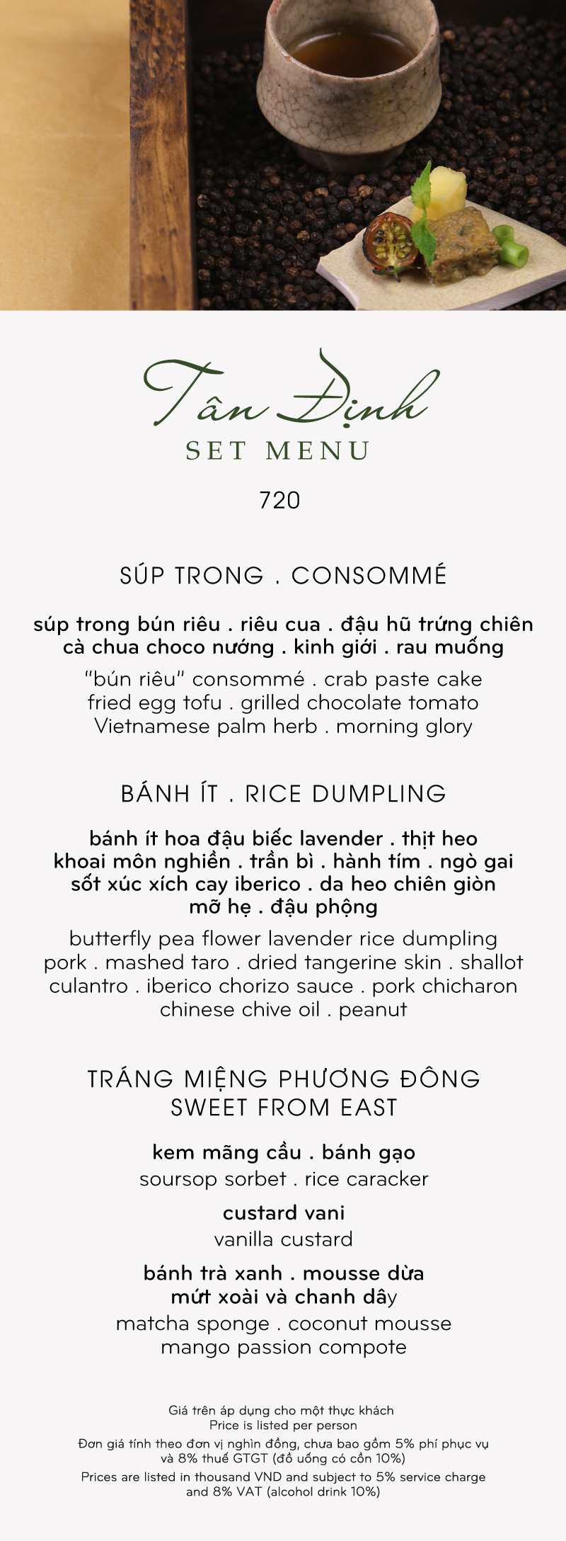 MENU . Blanc. Restaurant