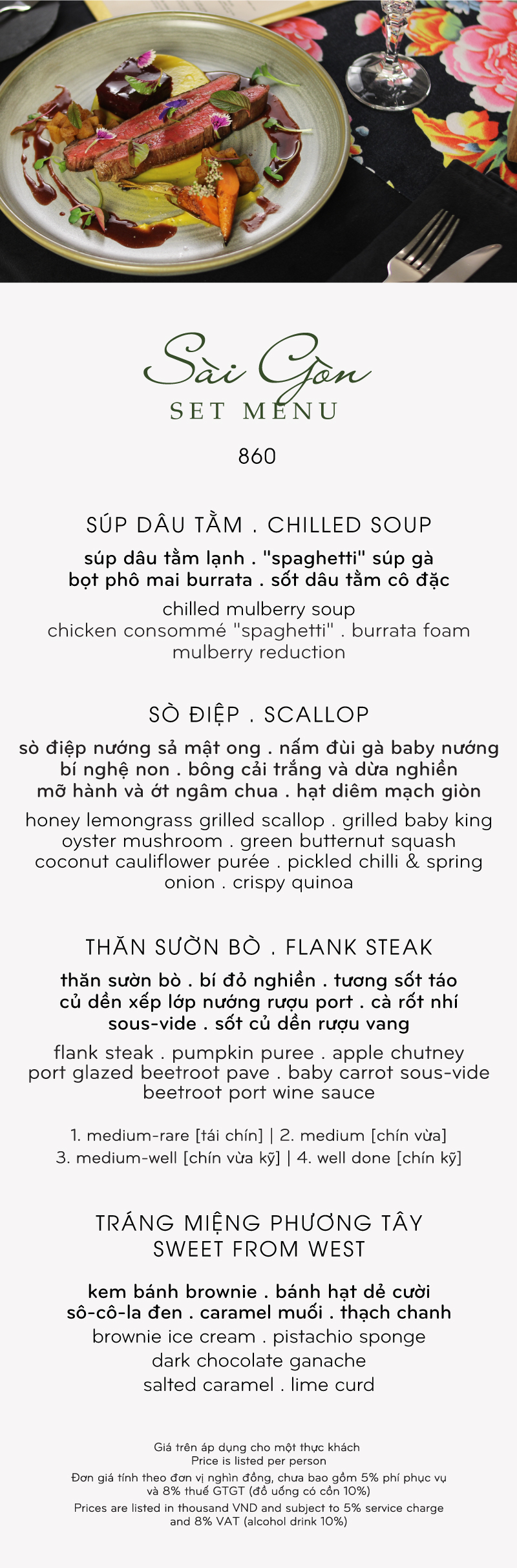 MENU . Blanc. Restaurant