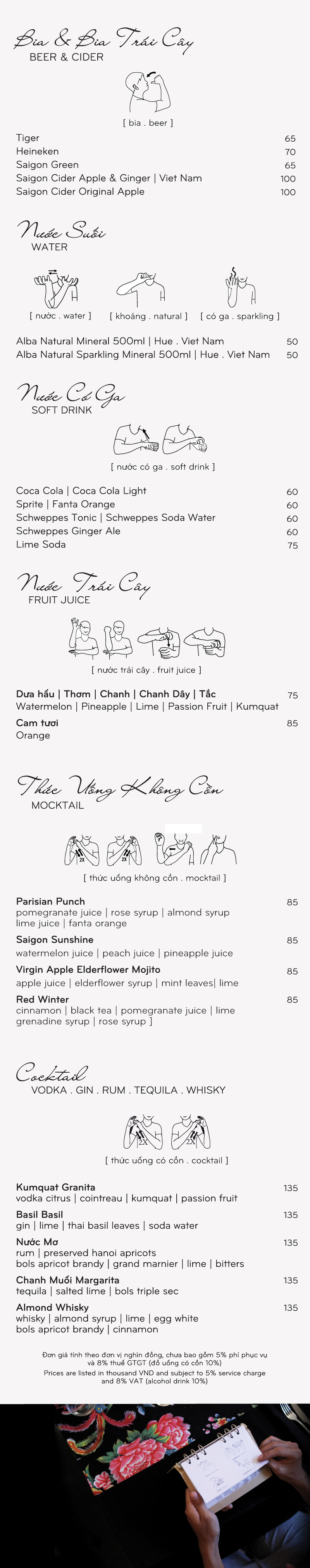 MENU . Blanc. Restaurant