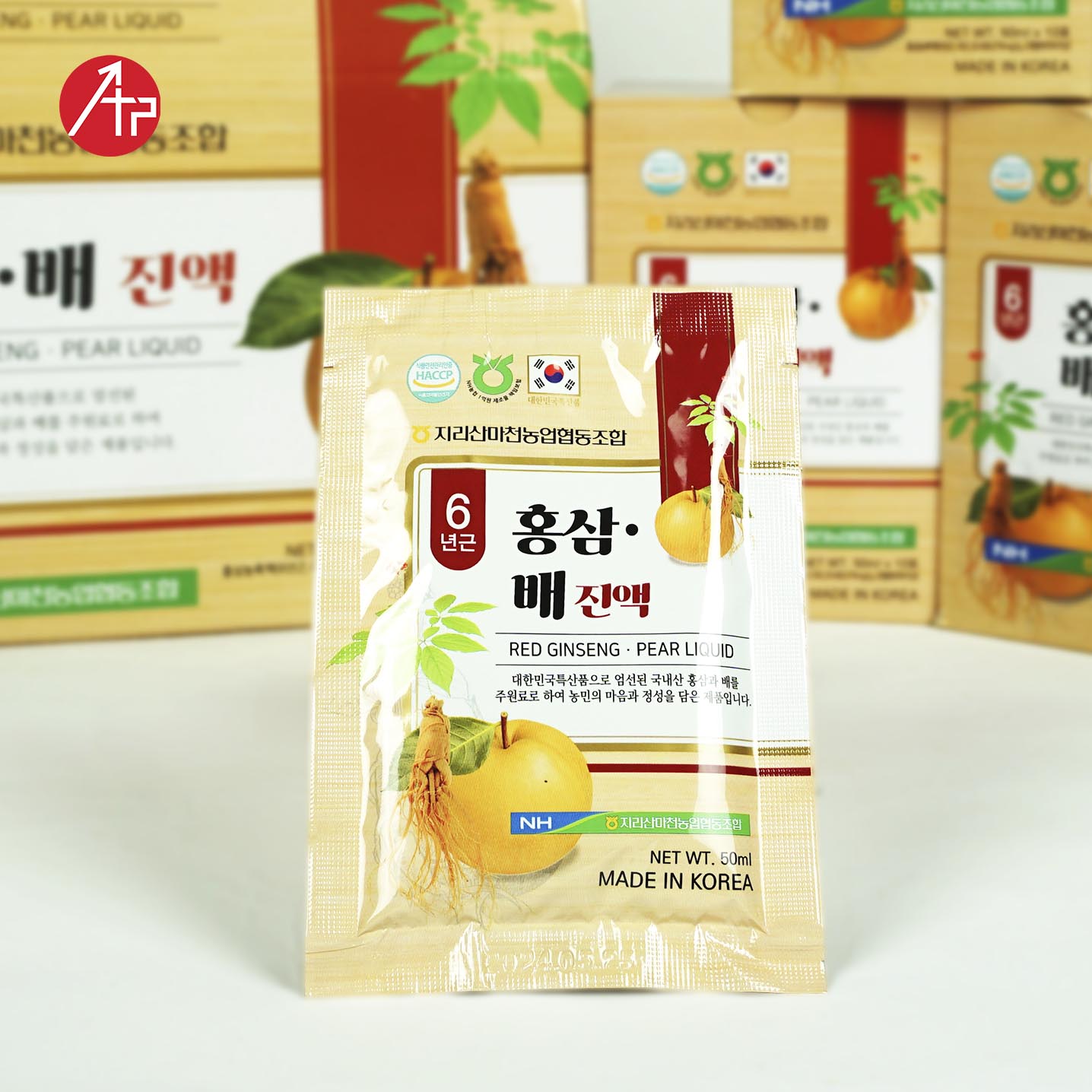 Nước hồng sâm lê - Red Ginseng Pear An Thịnh Phát