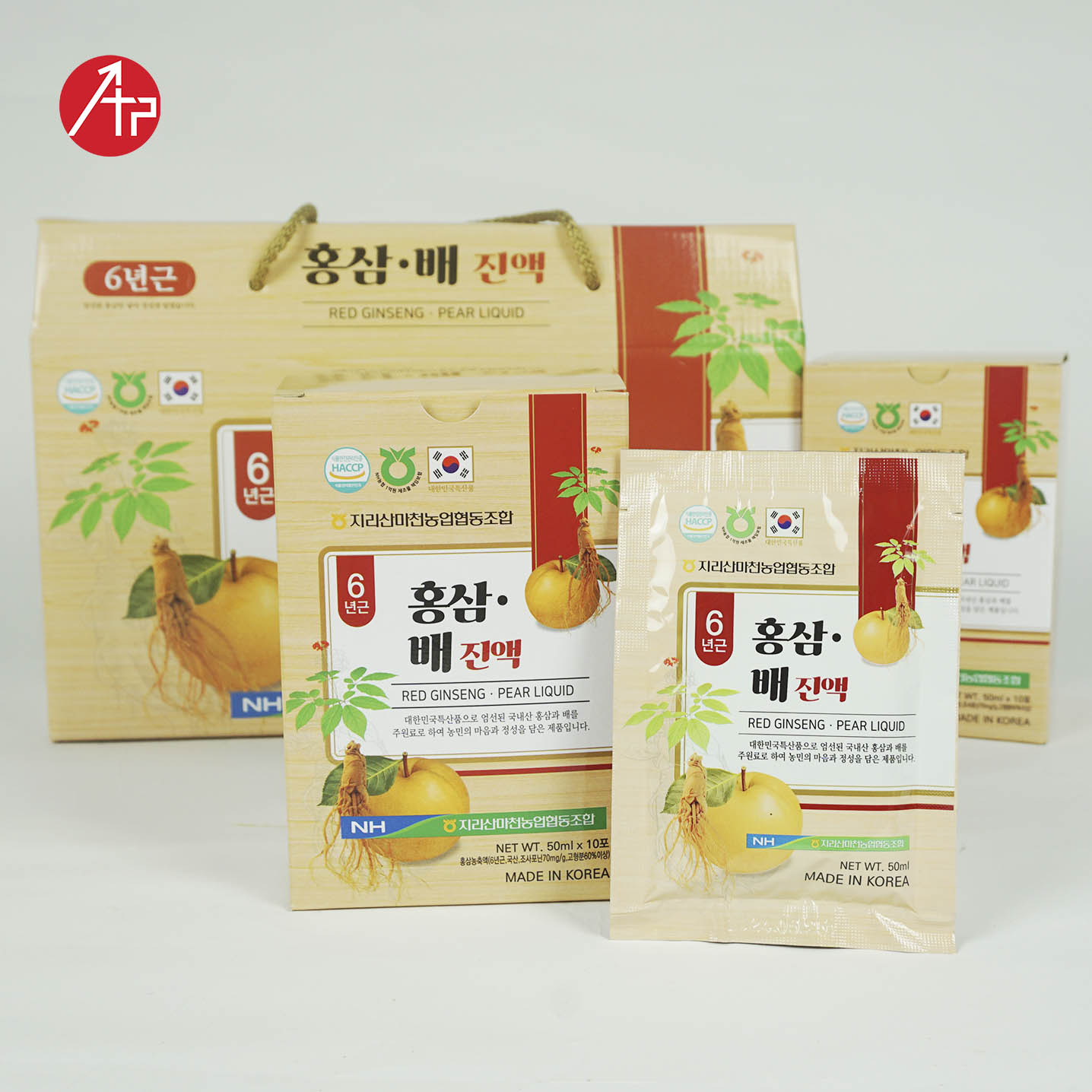 Nước hồng sâm lê - Red Ginseng Pear An Thịnh Phát
