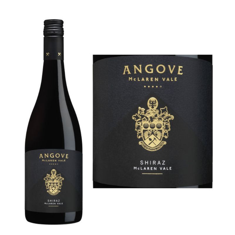 Rượu vang Angove Family Crest Shiraz Rượu Vang Vino Fino