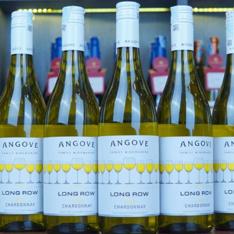 Rượu vang Úc Angove Long Row Chardonnay Rượu Vang Vino Fino