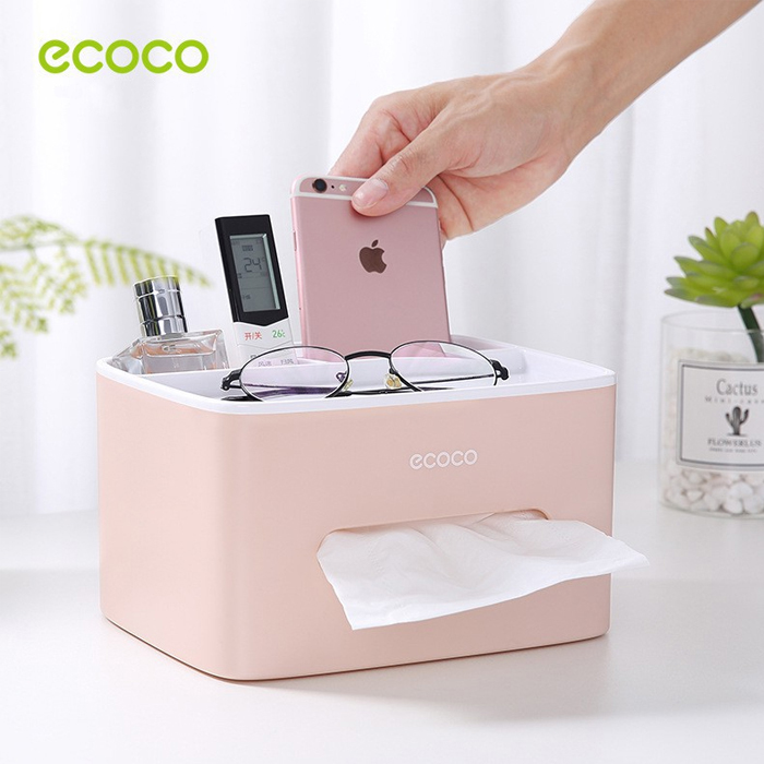 Hộp đựng khăn giấy để bàn Ecoco E1602 | Công ty TNHH Thuận Lê