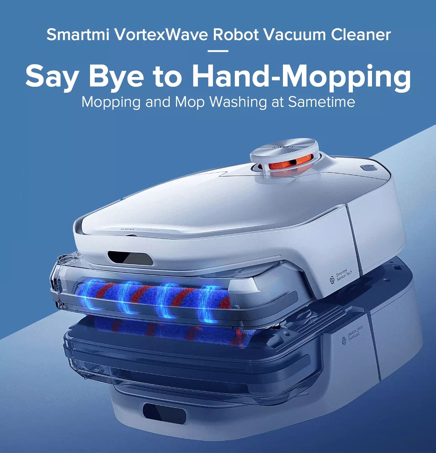 Robot Hút Bụi Lau Nhà Xiaomi Smartmi Vortex Wave - Hỗ Trợ Trả Góp