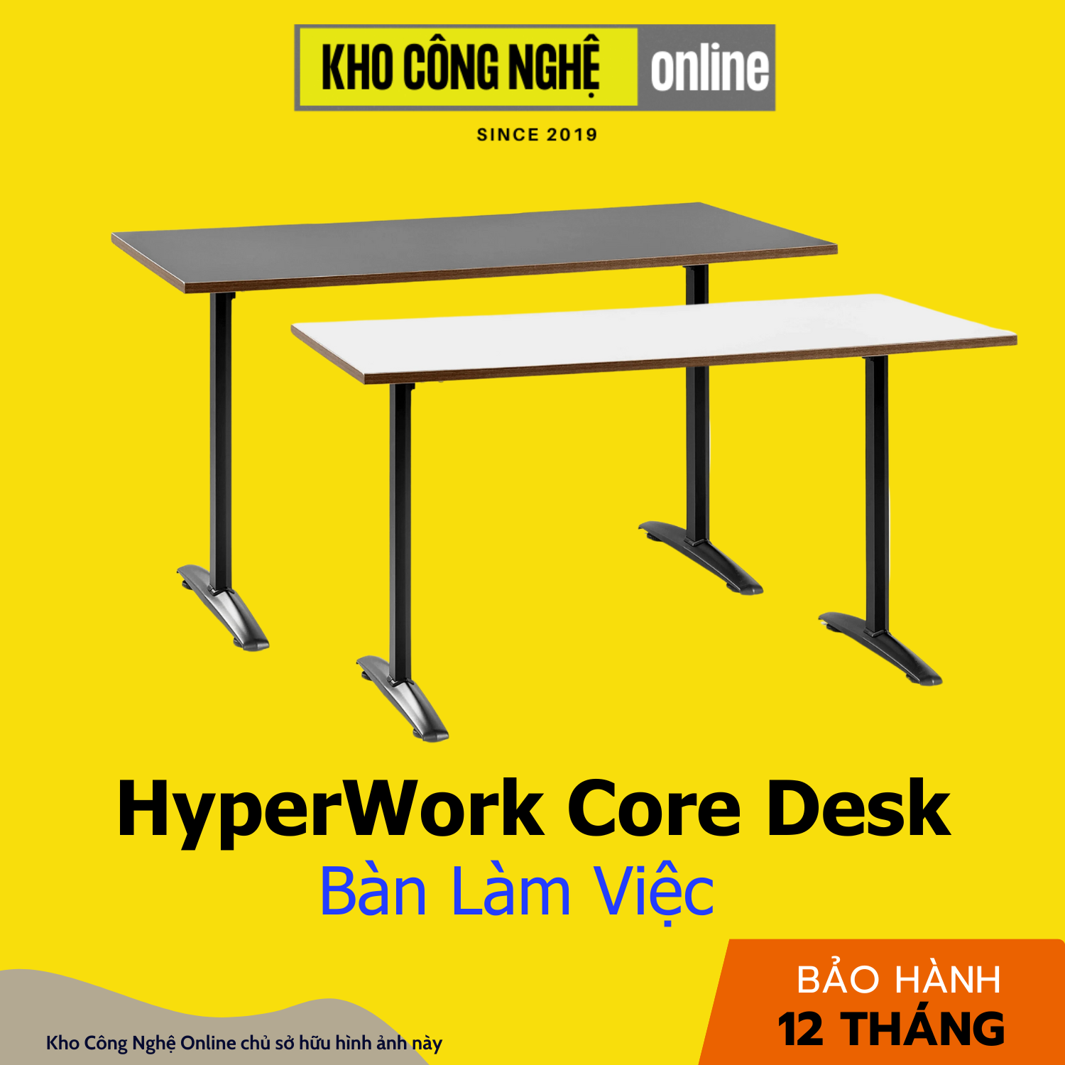Bàn văn phòng HyperWork Core Desk - Hàng chính hãng