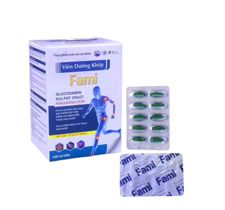 Viên Dưỡng Khớp FAMI hộp 60 viên