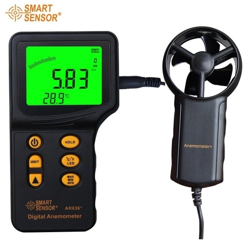 MÁY ĐO TỐC ĐỘ GIÓ SMARTSENSOR AR836+ - GIÁ RẺ NHẤT
