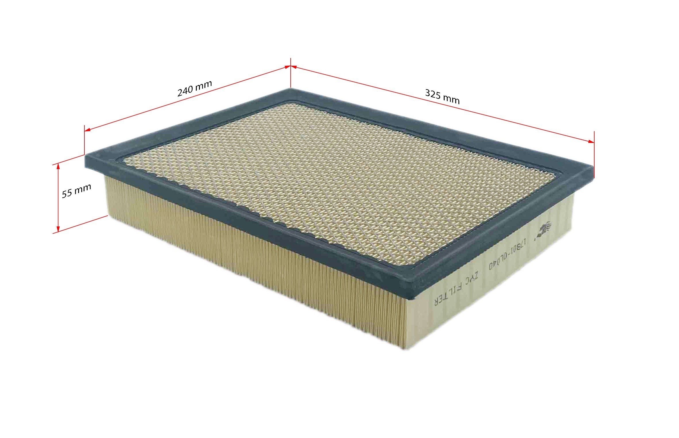 [ZYC Filter] Lọc gió động cơ TOYOTA Fortuner, innova, Hilux đời 2017 ...