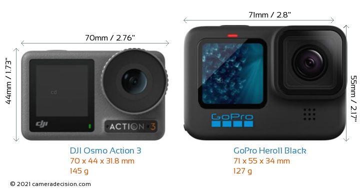 So sánh Osmo Action 3 và GoPro Hero 11 Black. Nên mua cái nào? | Viết bởi Dân AP