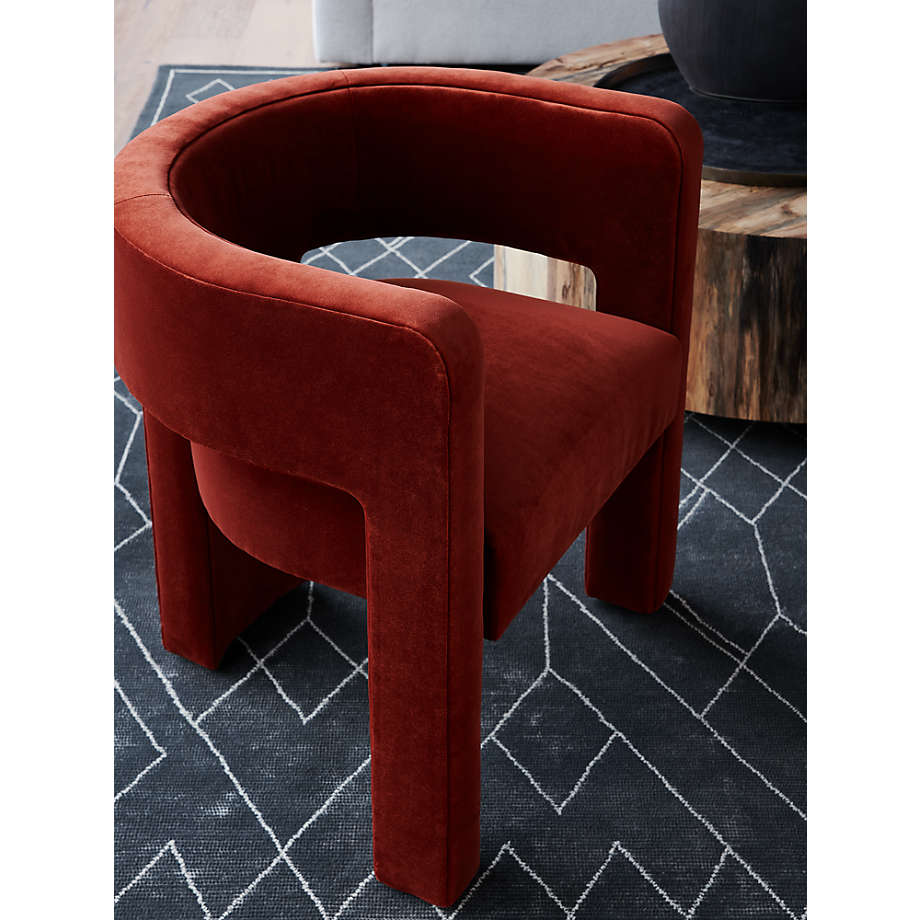Sculpt Velvet Accent Chair | Espace Interior