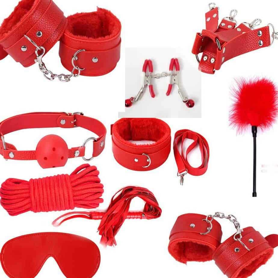 Bộ Dụng Cụ Bạo Dâm 10 Món