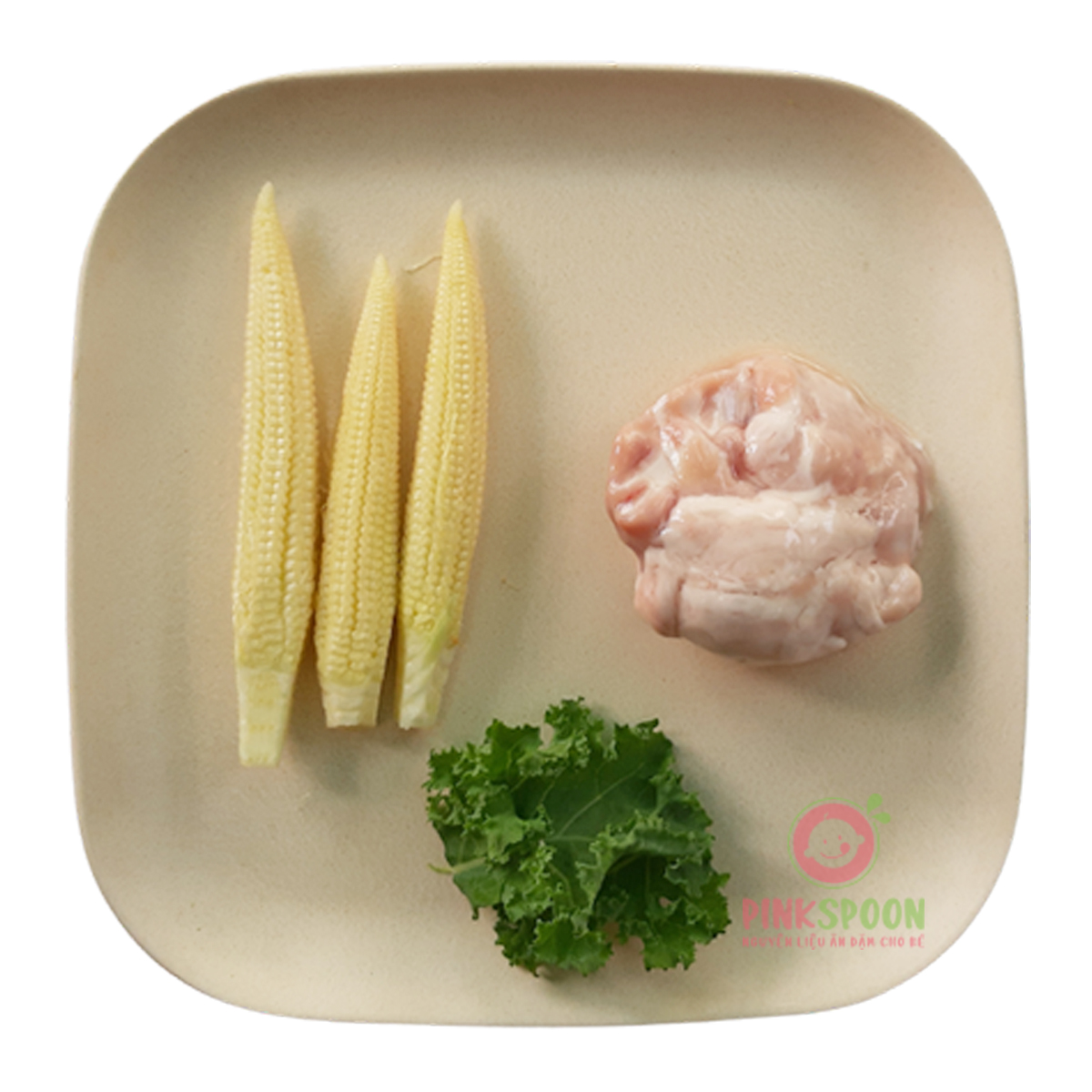 Óc Heo - Bắp Non - Pinkspoon