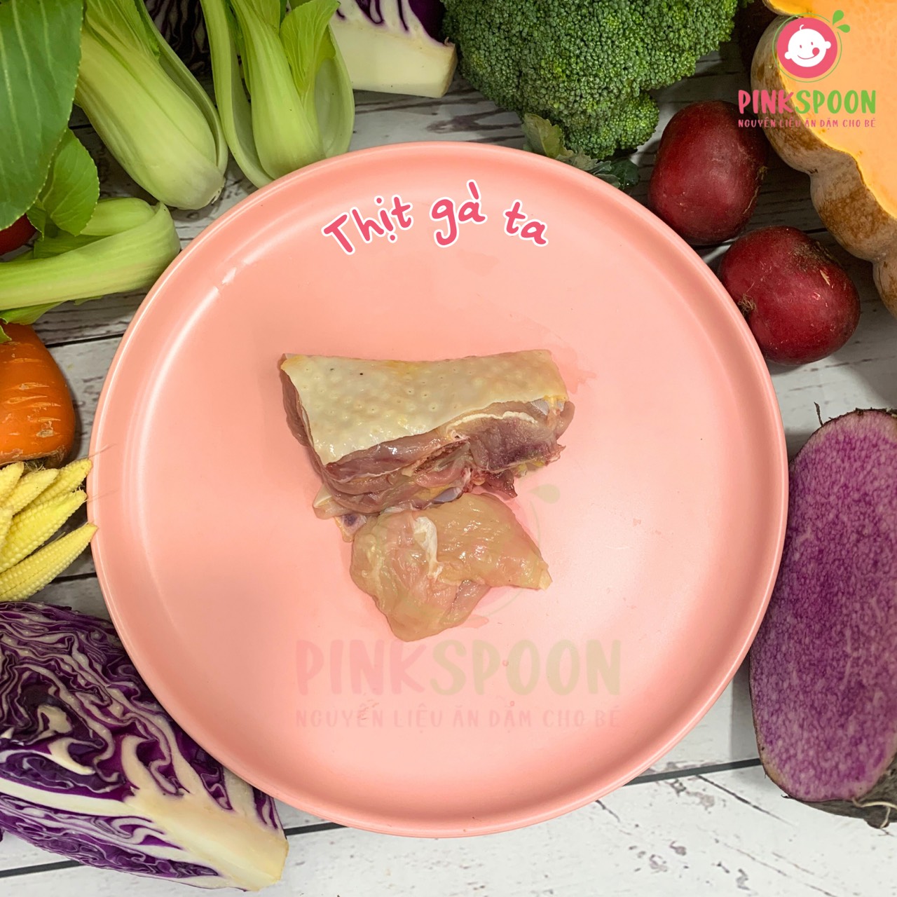 D48 Thịt Gà Ta - Pinkspoon
