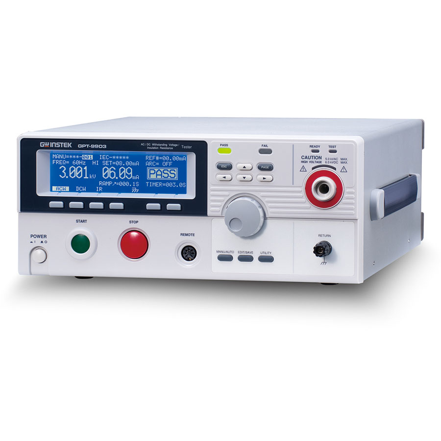 GW-Instek GPT-9900 Seria Thiết bị kiểm tra an toàn diện (Electric ...