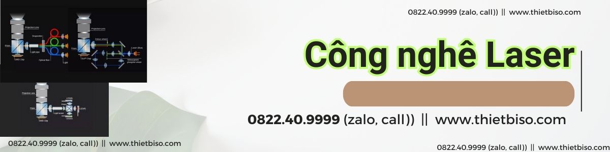 LASER Máy chiếu laser là thiết bị chiếu các chùm tia laser