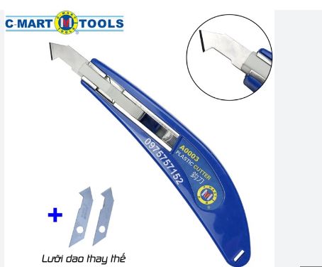 Lưỡi dao rọc mica đa năng C-Mart A0003B -honghavina.com