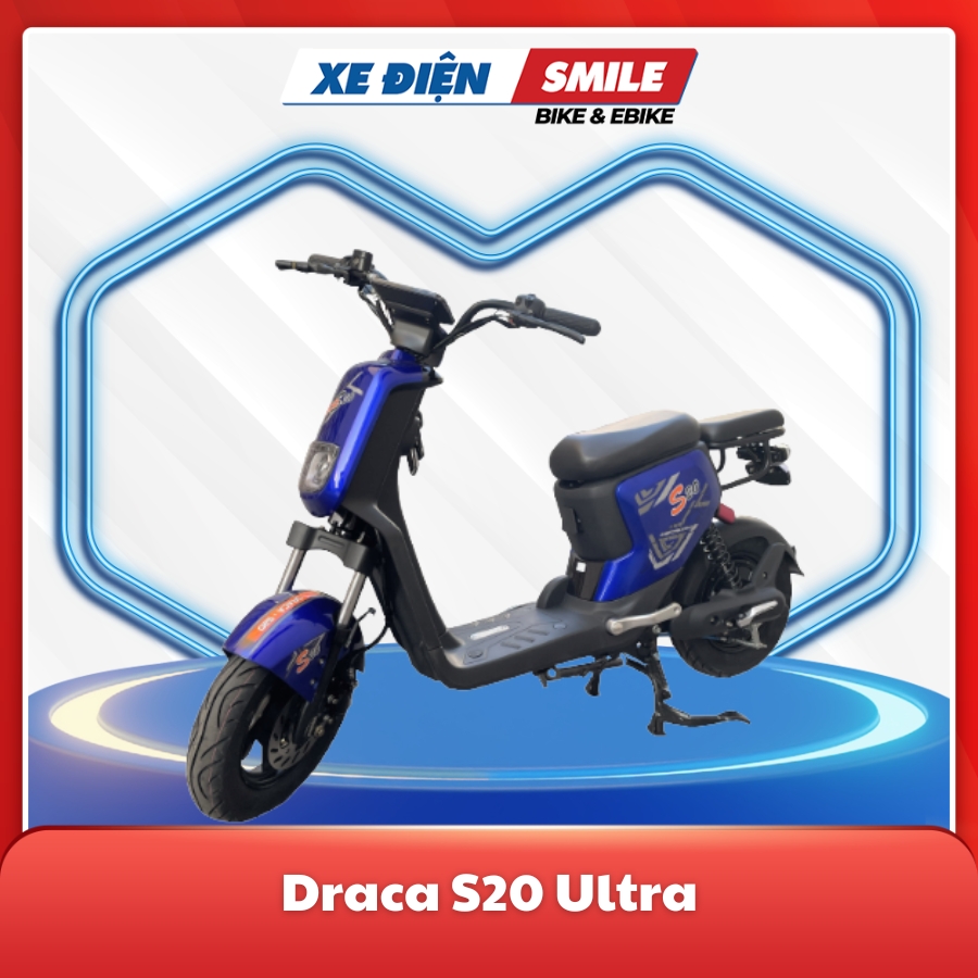 Draca S20 đồng hành cùng những bạn trẻ cá tính, năng động Xe Điện Smile