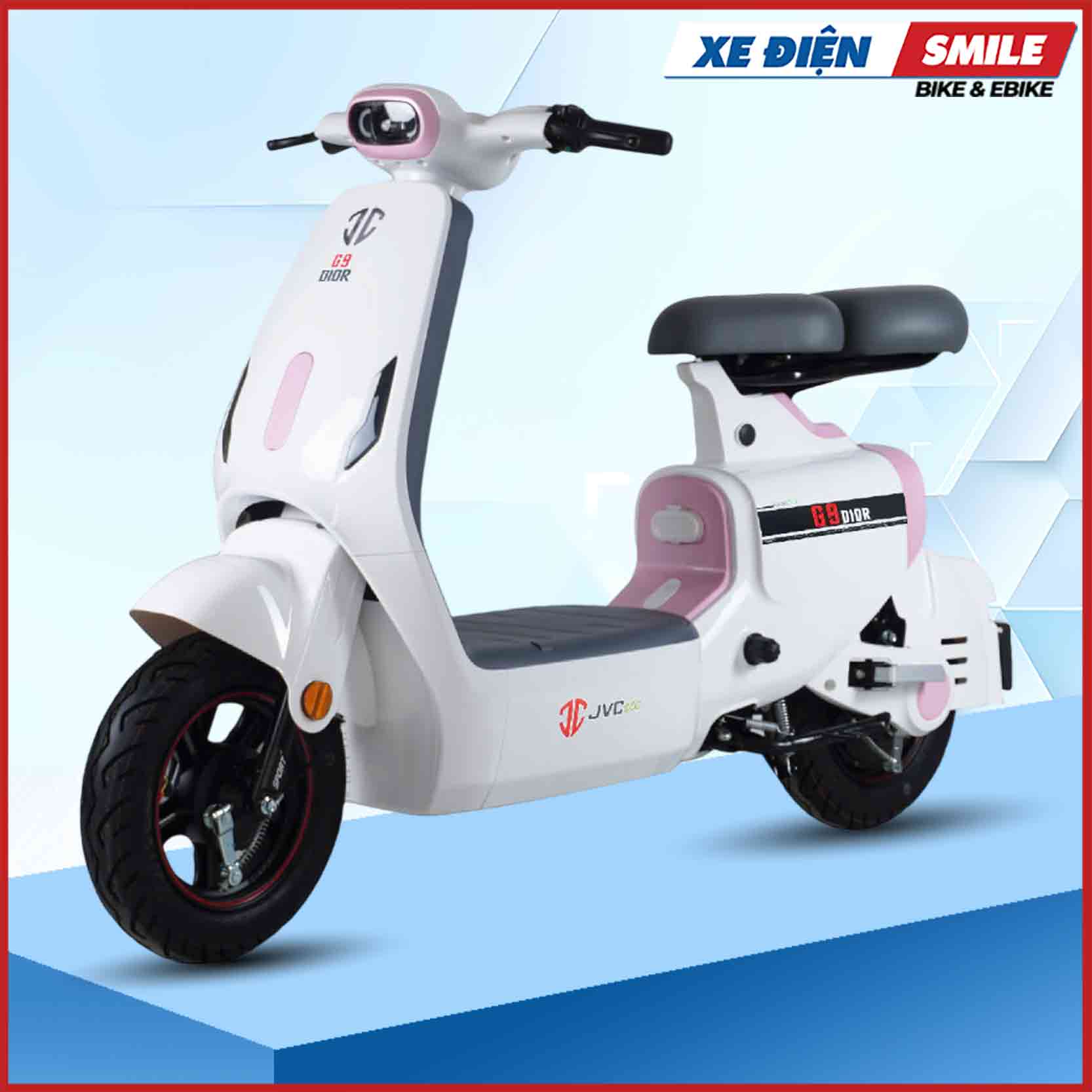 Xe Điện Hot Girl JVC G9 Dior Chính Hãng Xe Điện Smile