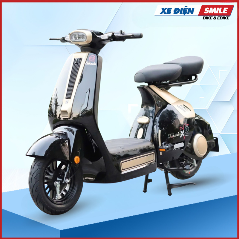Xe điện Takashi Plus X2 - Phiên bản 5 bình (48V-23Ah)
