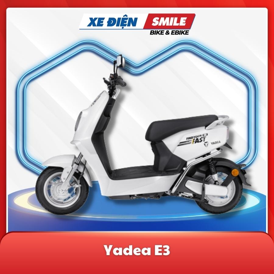 Yadea E3 Xe Máy Điện - Thiết kế sang trọng, tiêu chuẩn