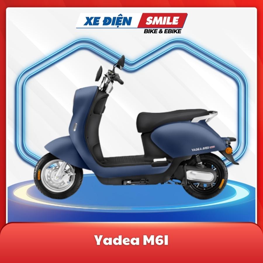 Yadea M6i thiết kế mang phong cách cổ điển Châu Âu