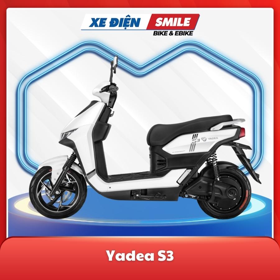 Yadea S3 Sở hữu thiết kế khỏe khoắn ấn tượng cùng hiệu năng