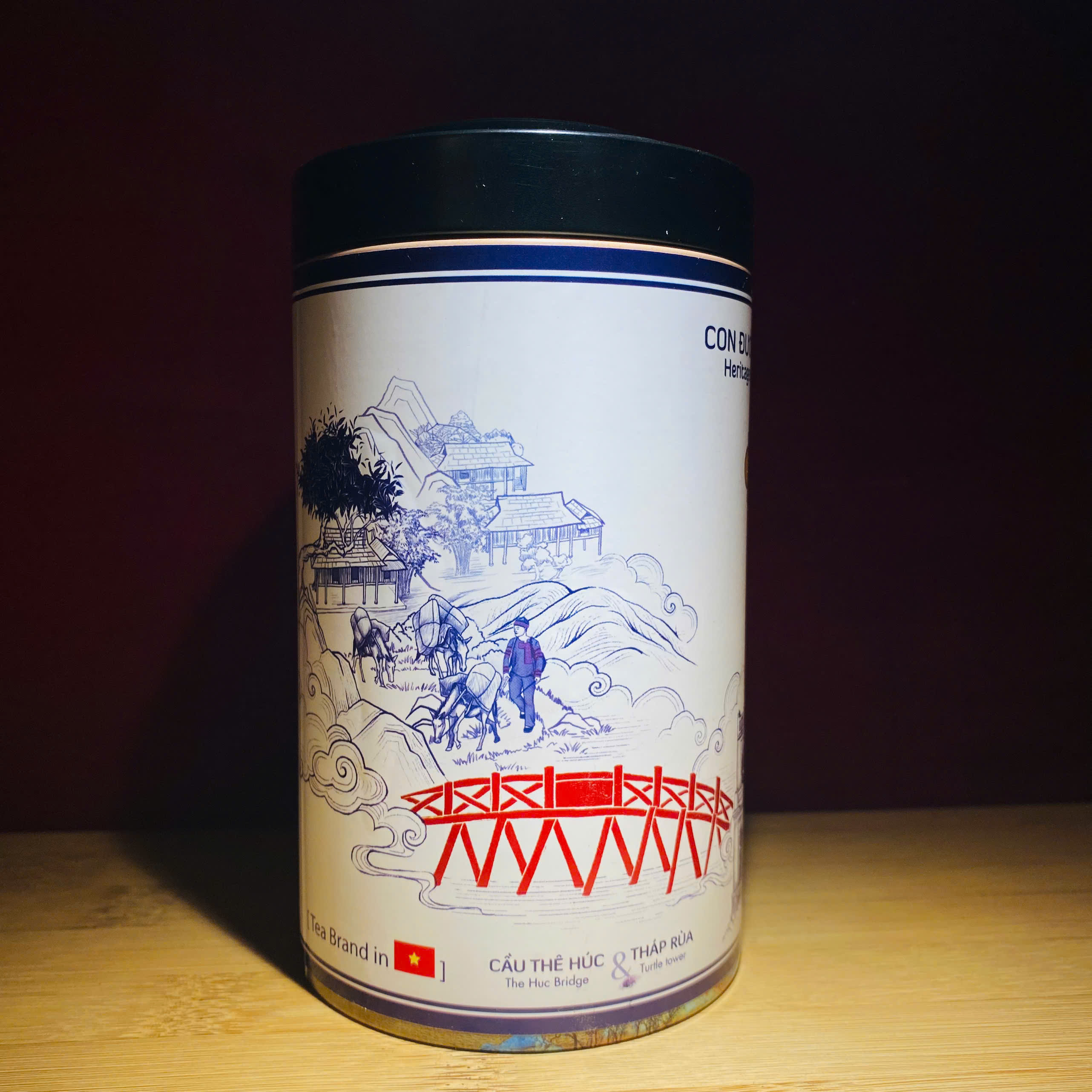 Trà Du Lịch Hà Nội - Hồng trà Shan tuyết cổ thụ 50g VIETNAM TEASHOP
