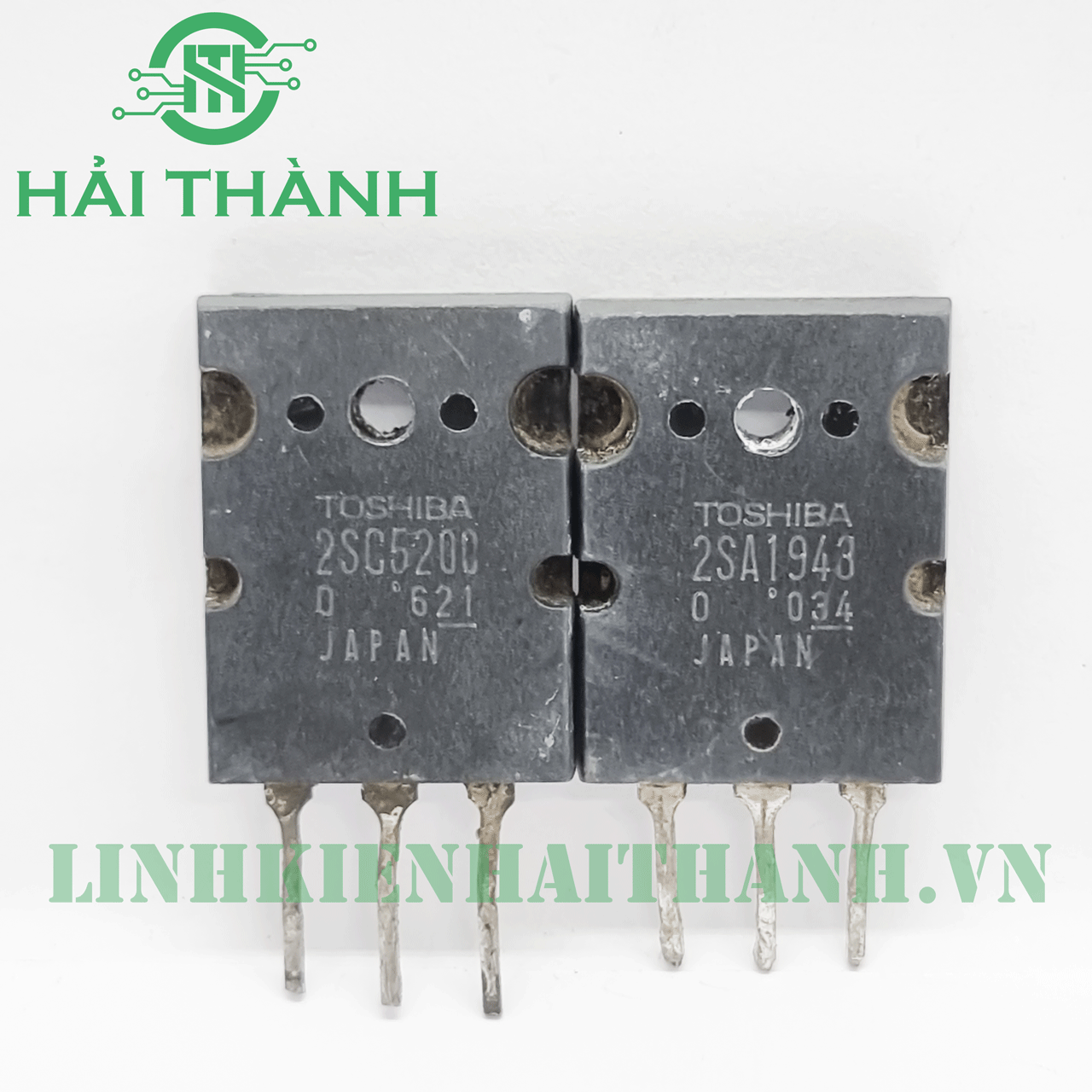 2SC5200 2SA1943 THÁO MÁY TRANSISTOR PNP-NPN (250V 17A 150W)
