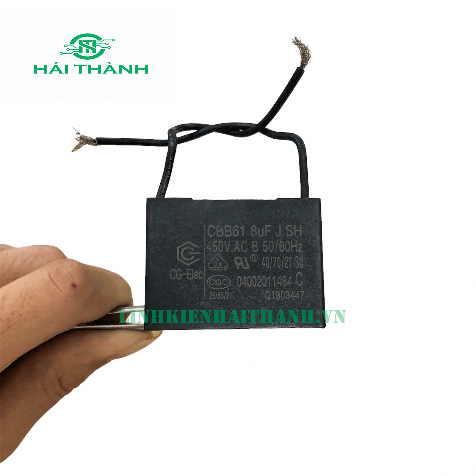 TỤ QUẠT 8UF 450V