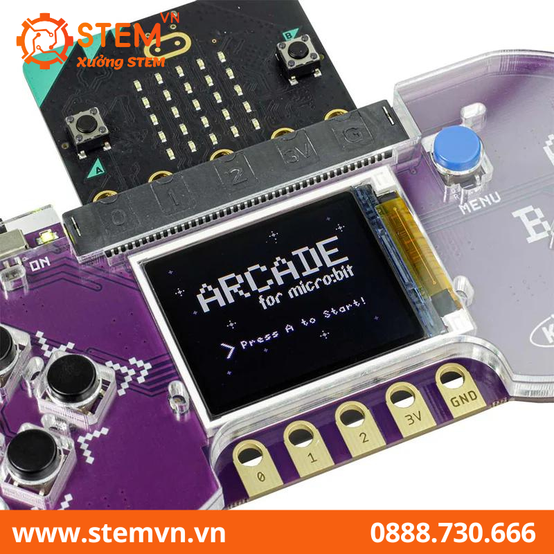 Bộ Học Lập Trình Game Kitronik Arcade For Microbit And Makecode Arcade