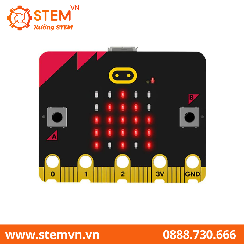 Microbit Kit học STEM cho trẻ em | Mạch BBC Microbit V2