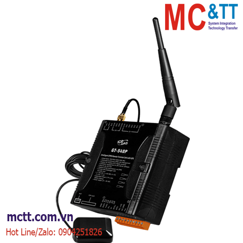 Modem RTU WCDMA (3G) + GPS ICP DAS GT-540P-3GWA CR | MC&TT Co., Ltd
