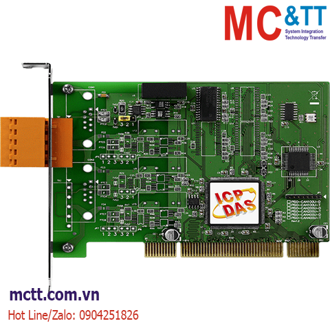 Card PCI 1 cổng CAN ICP DAS PISO-CAN100U-T CR | MC&TT Co., Ltd