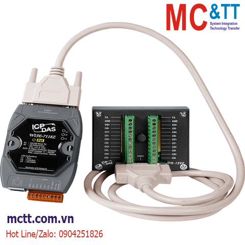 Module lập trình nhúng Wise IoT 10 kênh Thermocouple + 6 kênh DO ICP DAS WISE-7118Z/S2 CR | MC ...