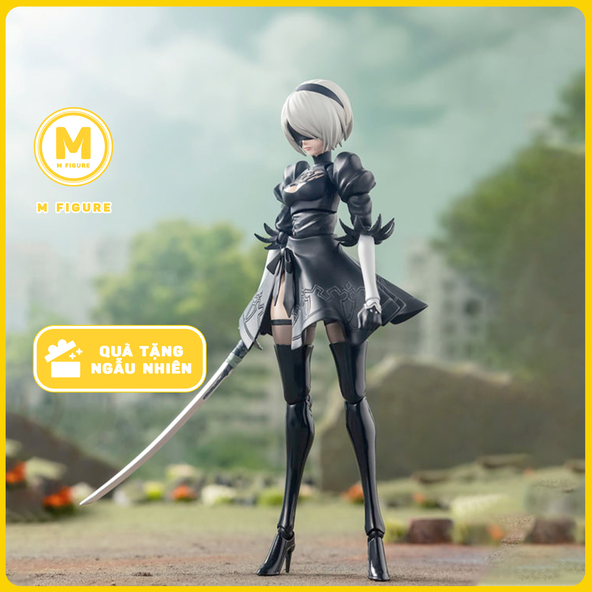 MÔ HÌNH 2B - S.H.Figuarts 2B - "NieR:Automata Ver1.1a" FIGURE CHÍNH HÃNG