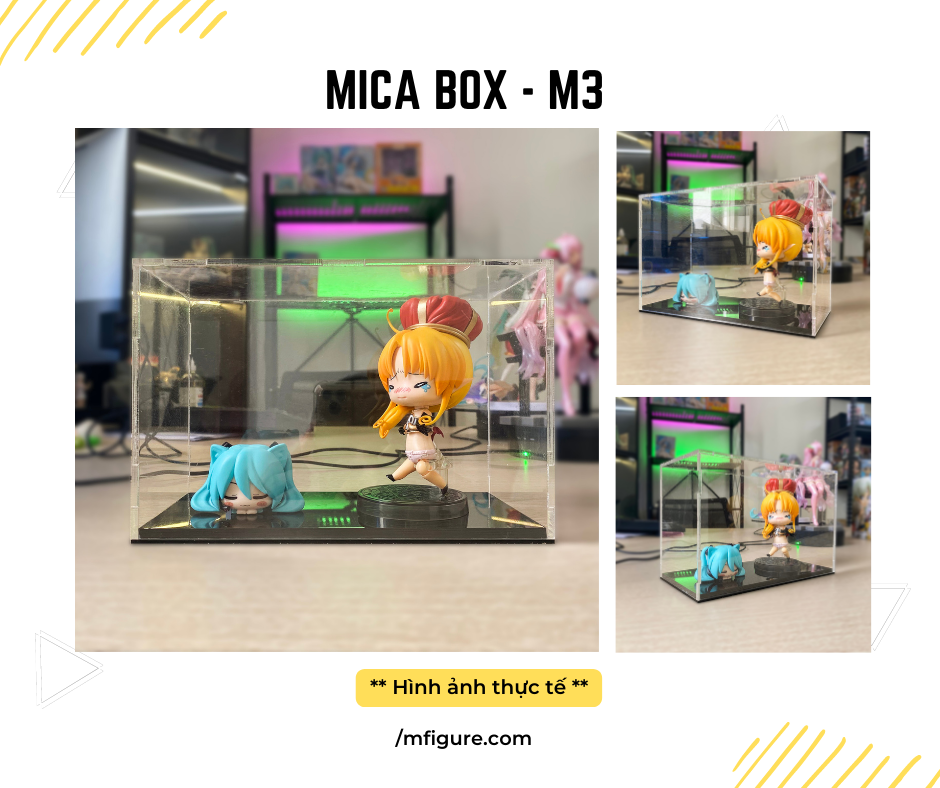 HỘP MICA TRƯNG BÀY MÔ HÌNH - MODULE BOX M3 ( MFIGURE )