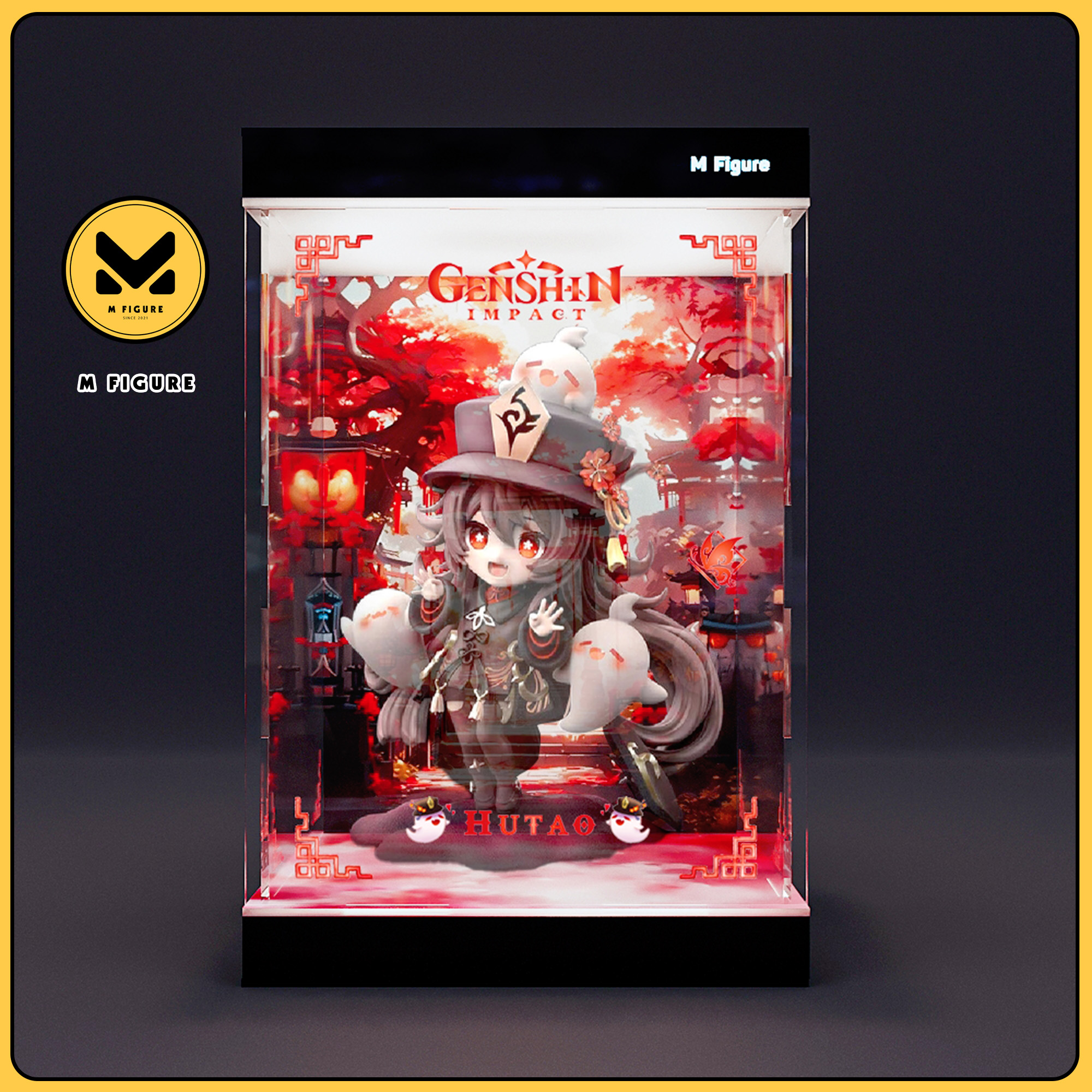 HỘP TRƯNG BÀY MÔ HÌNH HUTAO - GENSHIN IMPACT ( BUBBLE DREAM STUDIO ) (M ...