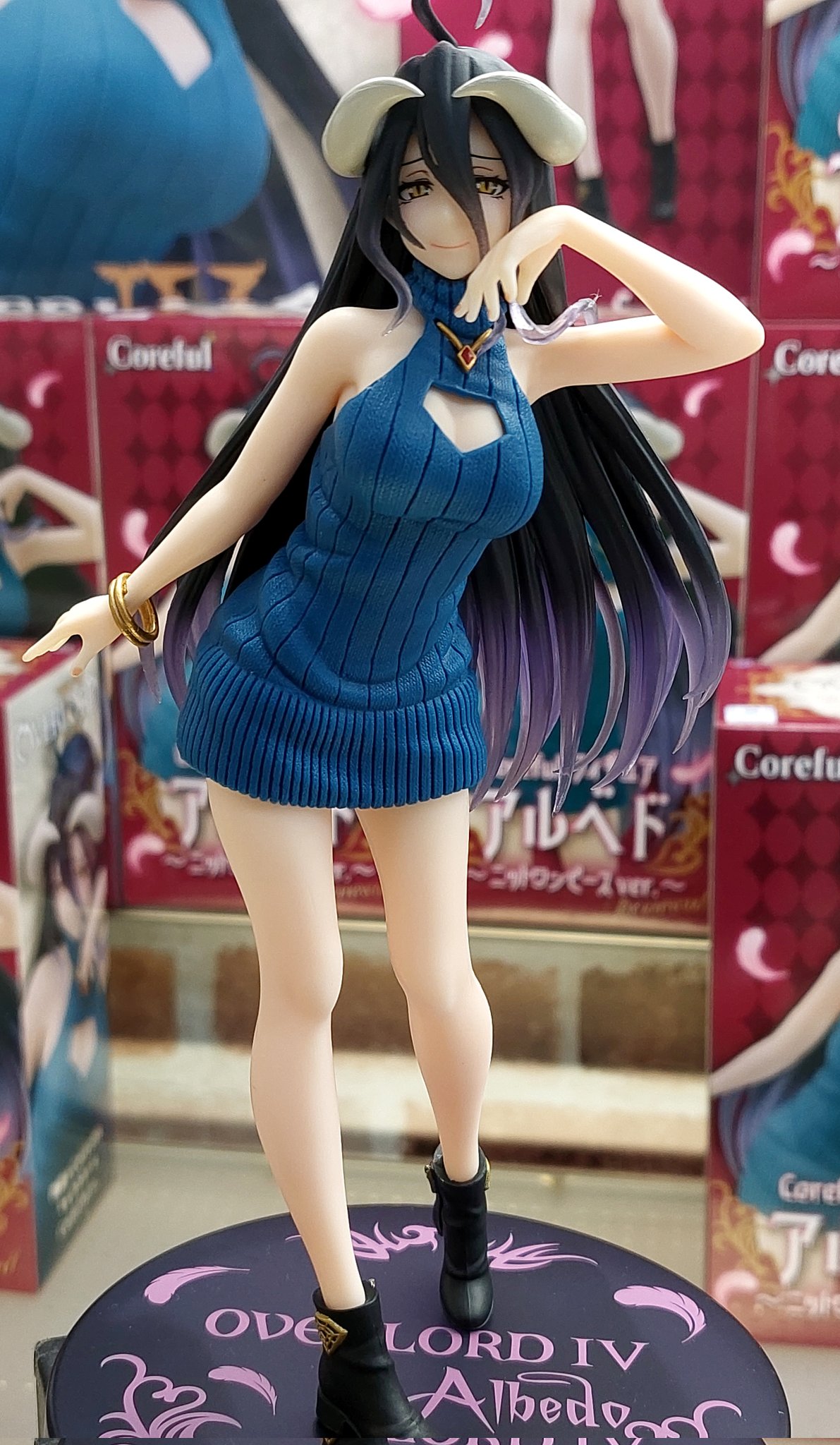 MÔ HÌNH Albedo - Overlord IV - Coreful Figure - Knit Onepiece ver ...