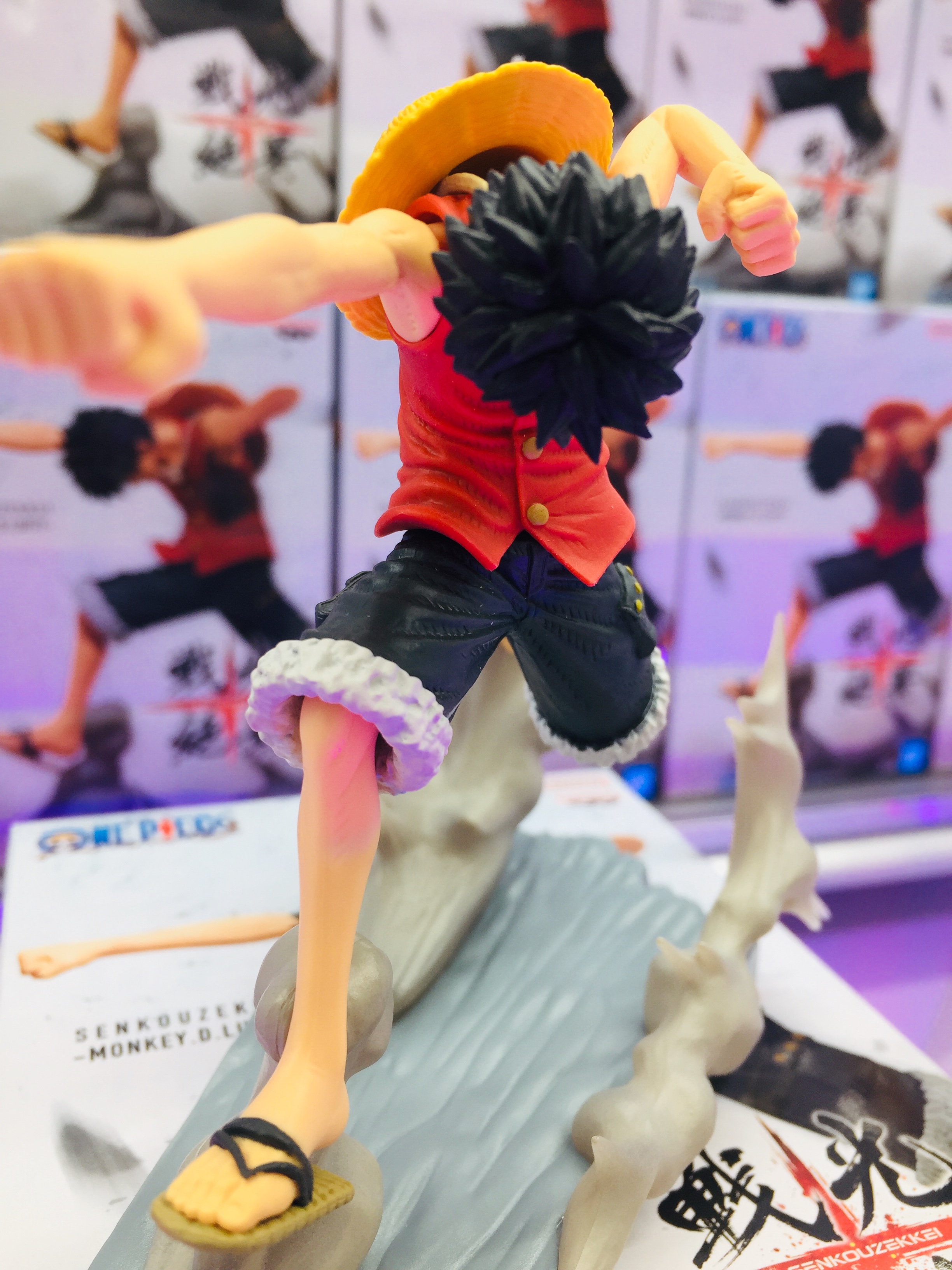 MÔ HÌNH Monkey D. Luffy - One Piece - Senkou Zekkei (Bandai Spirits)FIGURE CHÍNH HÃNG