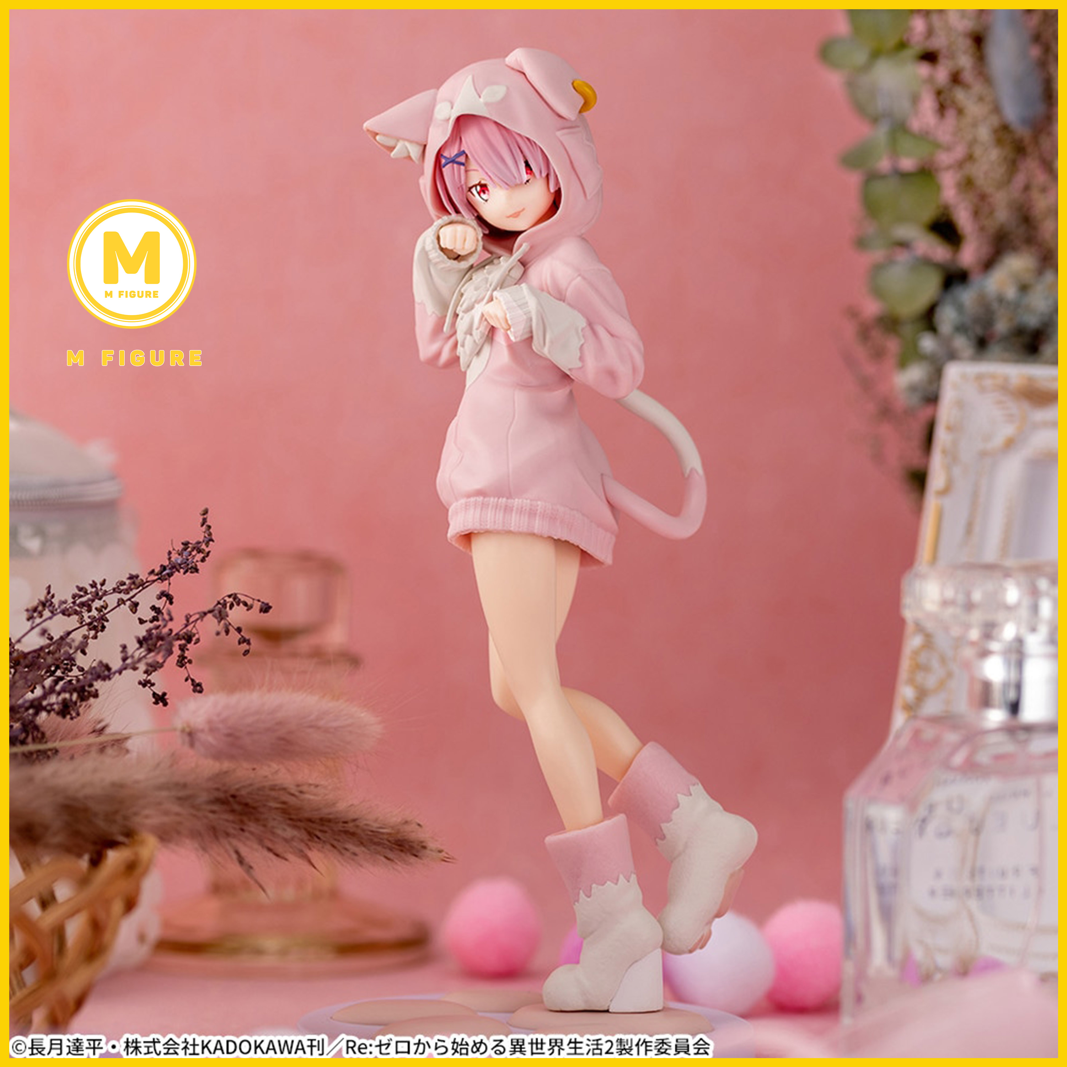 MÔ HÌNH Ram - Re:Zero - Mofumofu Puck - Luminasta (Sega) FIGURE CHÍNH HÃNG