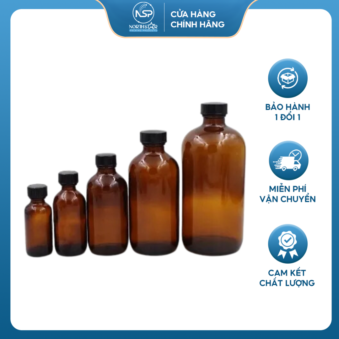 Vỏ Chai Thủy Tinh Đựng Tinh Dầu 5ml 10ml 15ml 20ml 30ml 50ml , Loại Nắp Vặn, Lọ Chiết Tinh Dầu ...