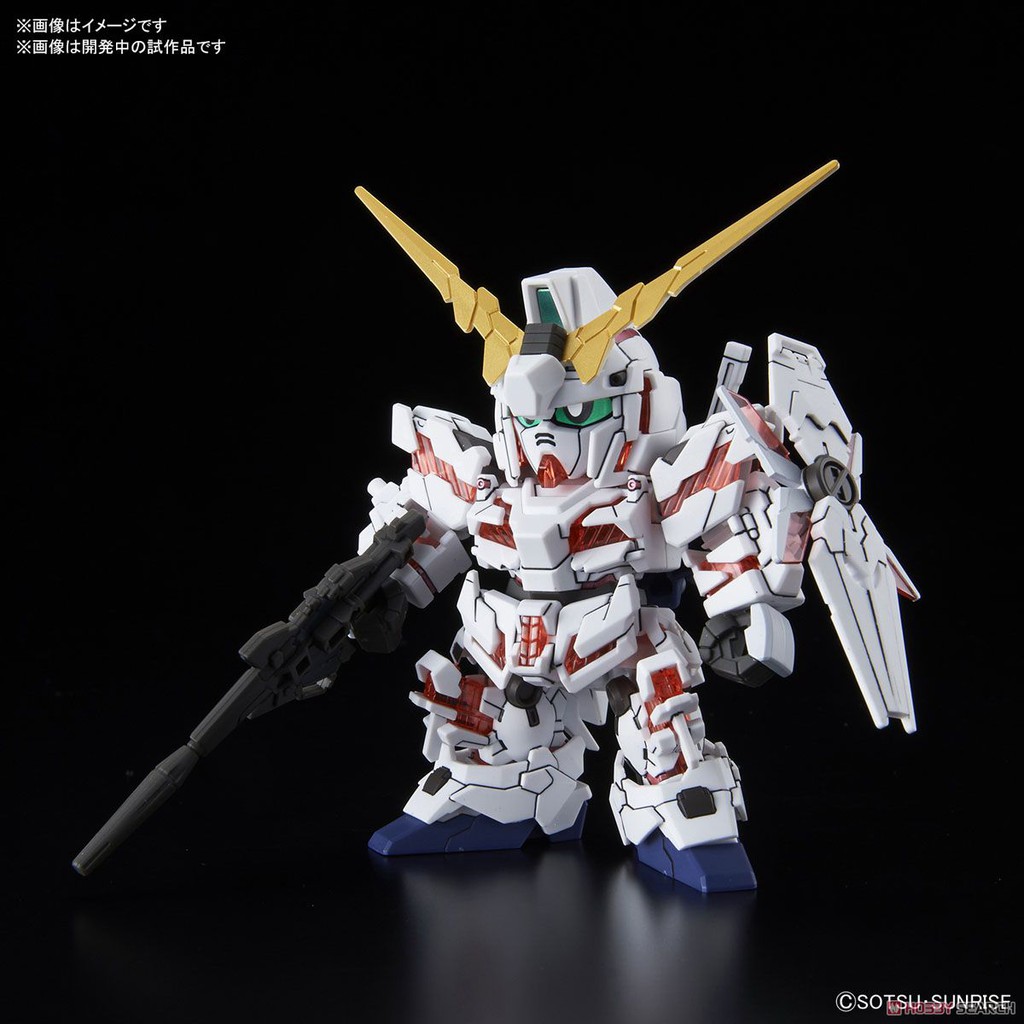 Mô hình lắp ráp SD CS Unicorn Gundam Destroy Mode Bandai - GDC